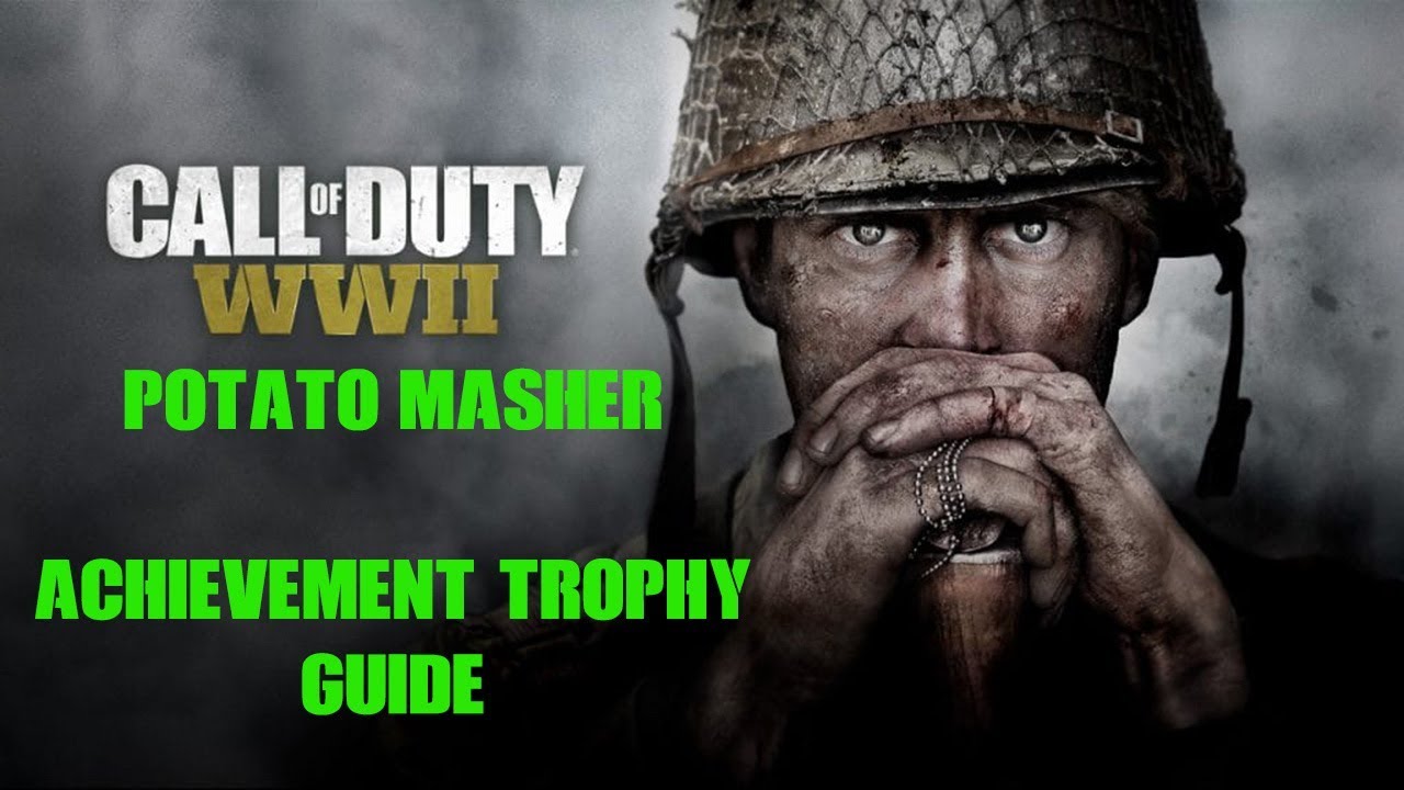 Call of Duty WW2 | Mission 2 | Potato Masher Trophy / Achievement Guide ...