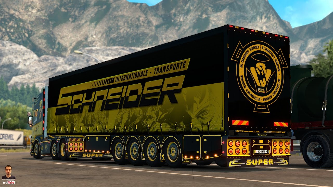 Ets2 1.27...PDT...V8K Wolverine Trailer - YouTube