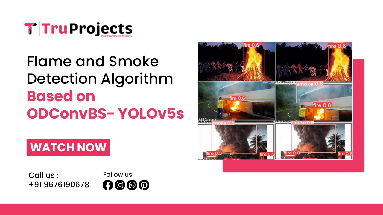 Flame And Smoke Detection Algorithm Based On Odconvbs Yolov5s Youtube