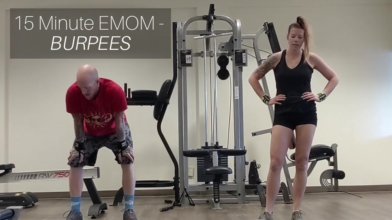 15 Minute EMOM Workout | Burpees - YouTube