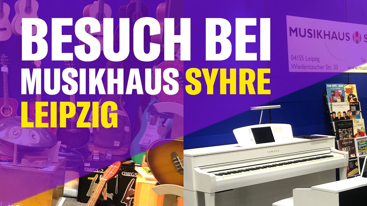 Besuch bei Musikhaus Syhre in Leipzig auf der Messe «Haus, Garten ...