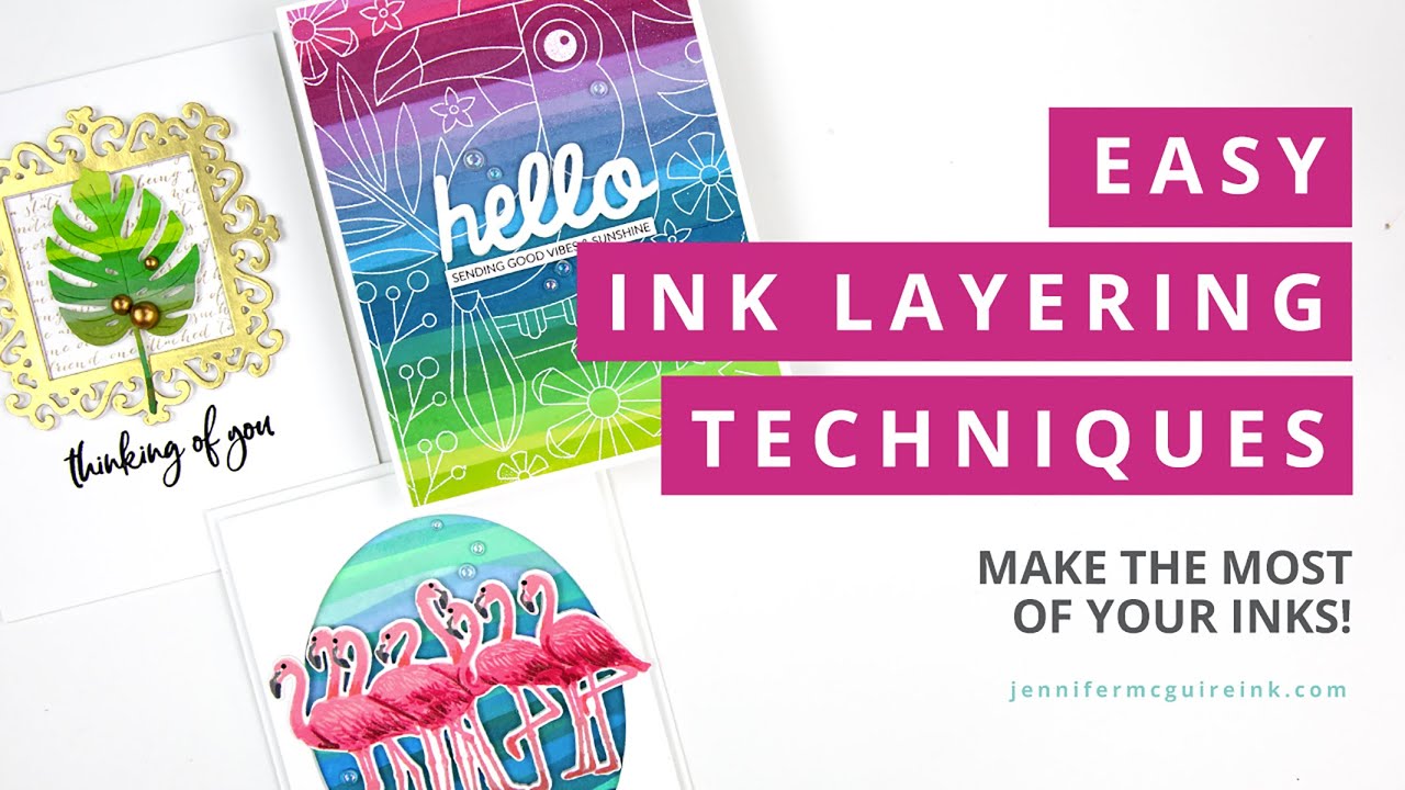Ink Layering Techniques - YouTube