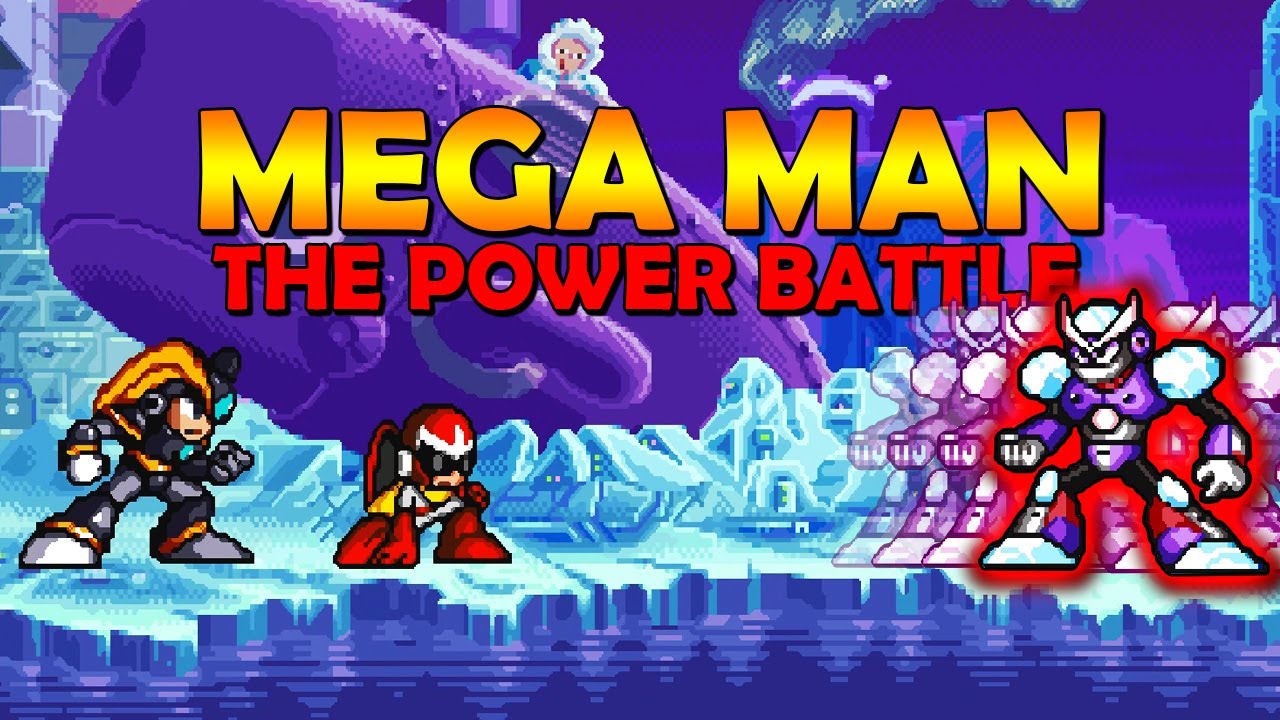 MegaMan The Power Battle Arcade 2 Player Full Playthrough HD 60FPS ...