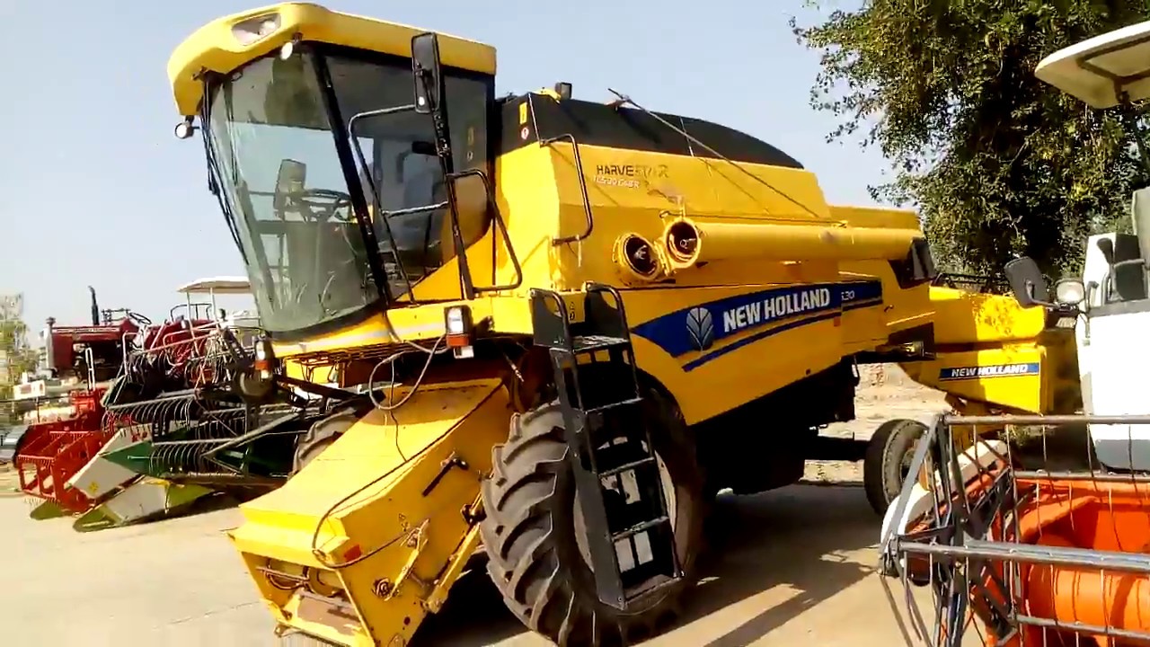 Many type of combine in India - YouTube