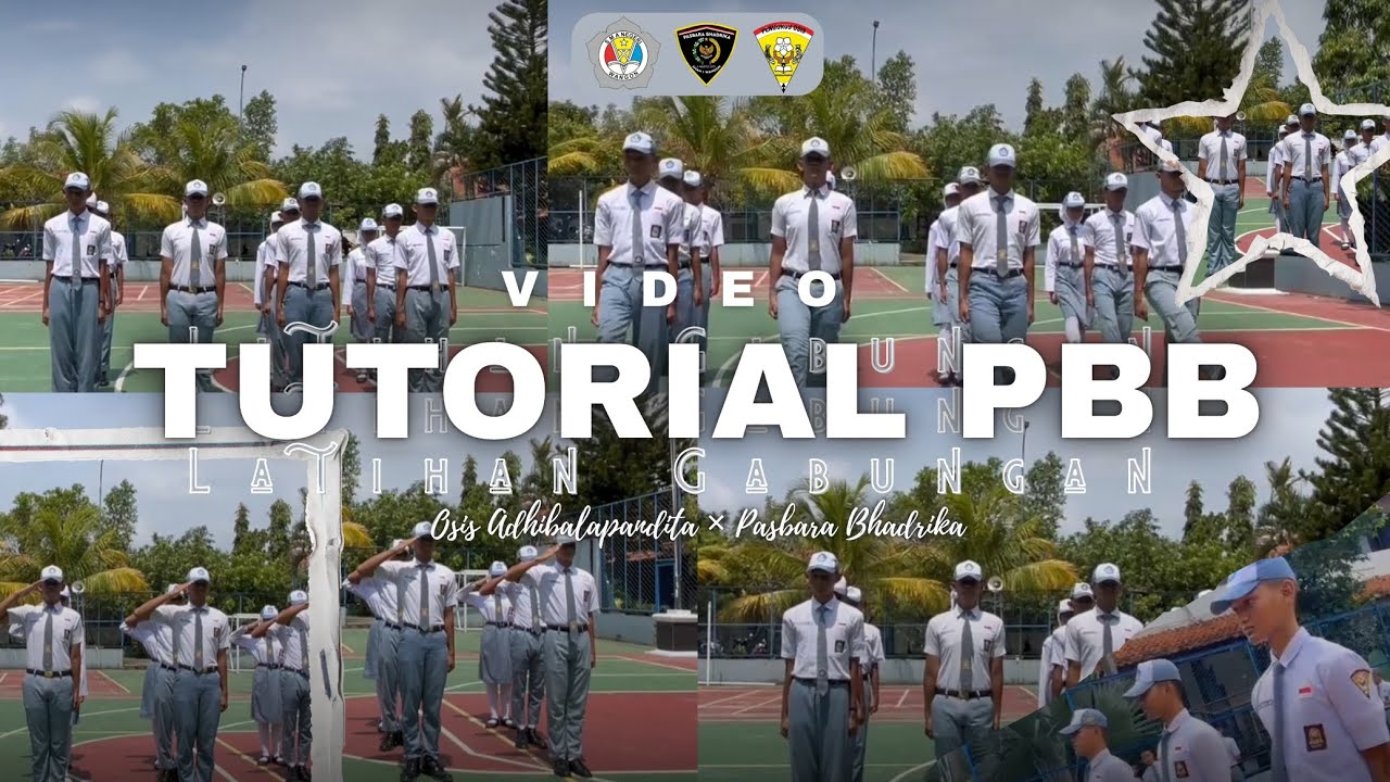 VIDEO TUTORIAL PELATIHAN PBB | OSIS ADHIBALAPANDITA x PASBARA BHADRIKA SMA NEGERI 1 WANGON - YouTube