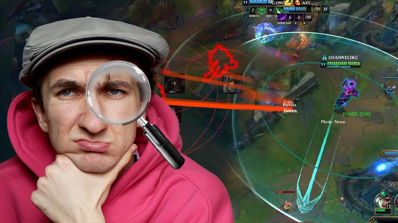analiza gry CHEATERa w League of Legends - YouTube