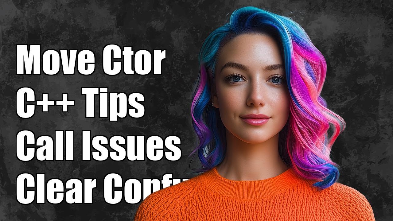 Understanding Move Constructors in C++: Resolving Call Issues and Confusion - YouTube