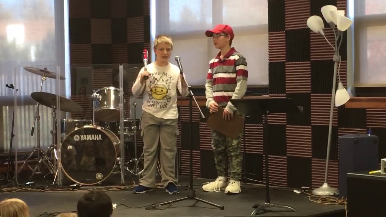 Whose on First? A talent show presentation. - YouTube
