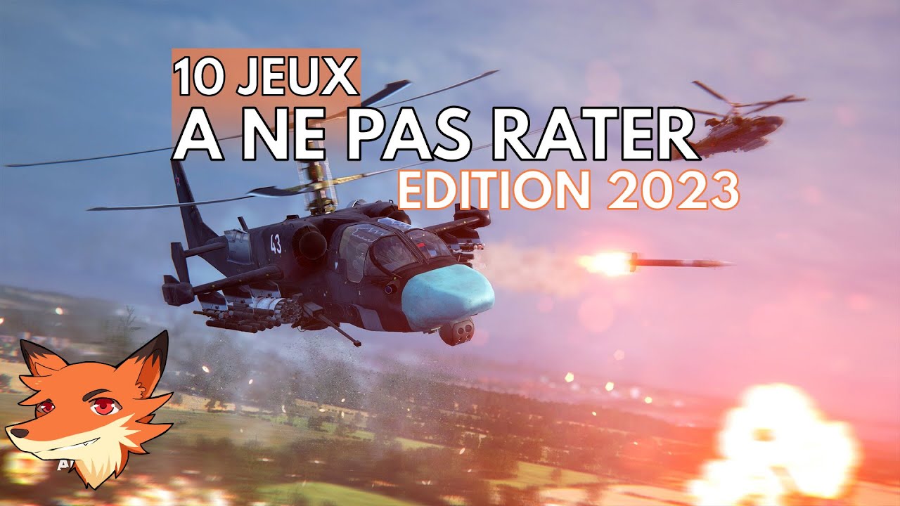 10 jeux à ne pas rater en 2023! - YouTube
