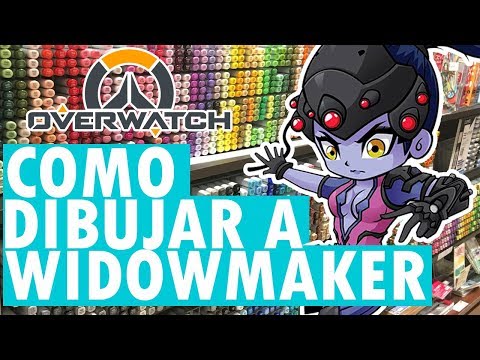 Dibujando a WIDOWMAKER (Overwatch) | How to draw Widowmaker ...