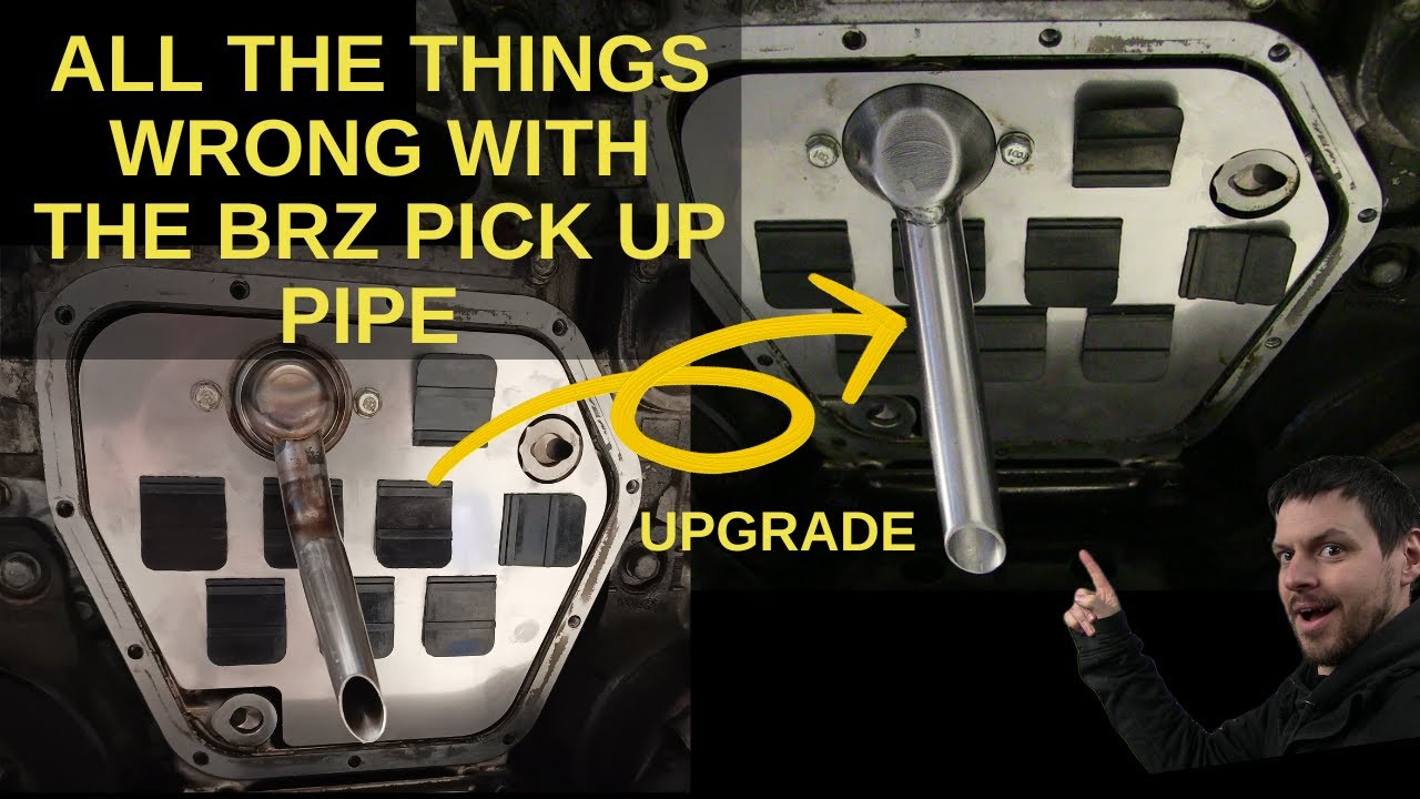 BRZ pick up pipe upgrade - YouTube