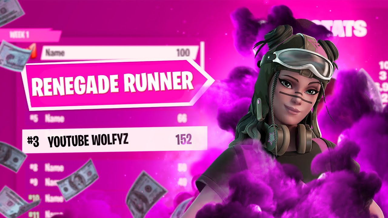 How I WON The RENEGADE RUNNER Skin 🏆 🤩(RENEGADE RUNNER CUP) - YouTube