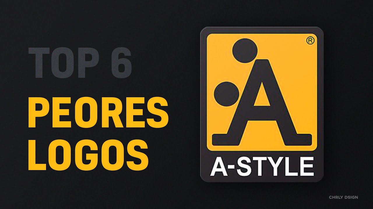 ¡TOP 6 · PEORES LOGOS de la HISTORIA! - YouTube