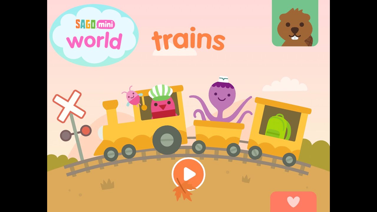 [ SAGO MINI WORLD ] Trains, Gameplay, Educational Learning for Kids on ...