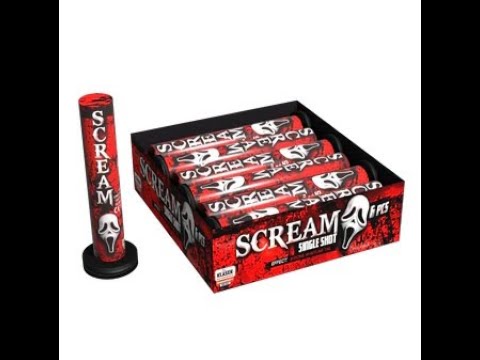 Silvesterfeuerwerk: Scream single Shots, 6er - YouTube