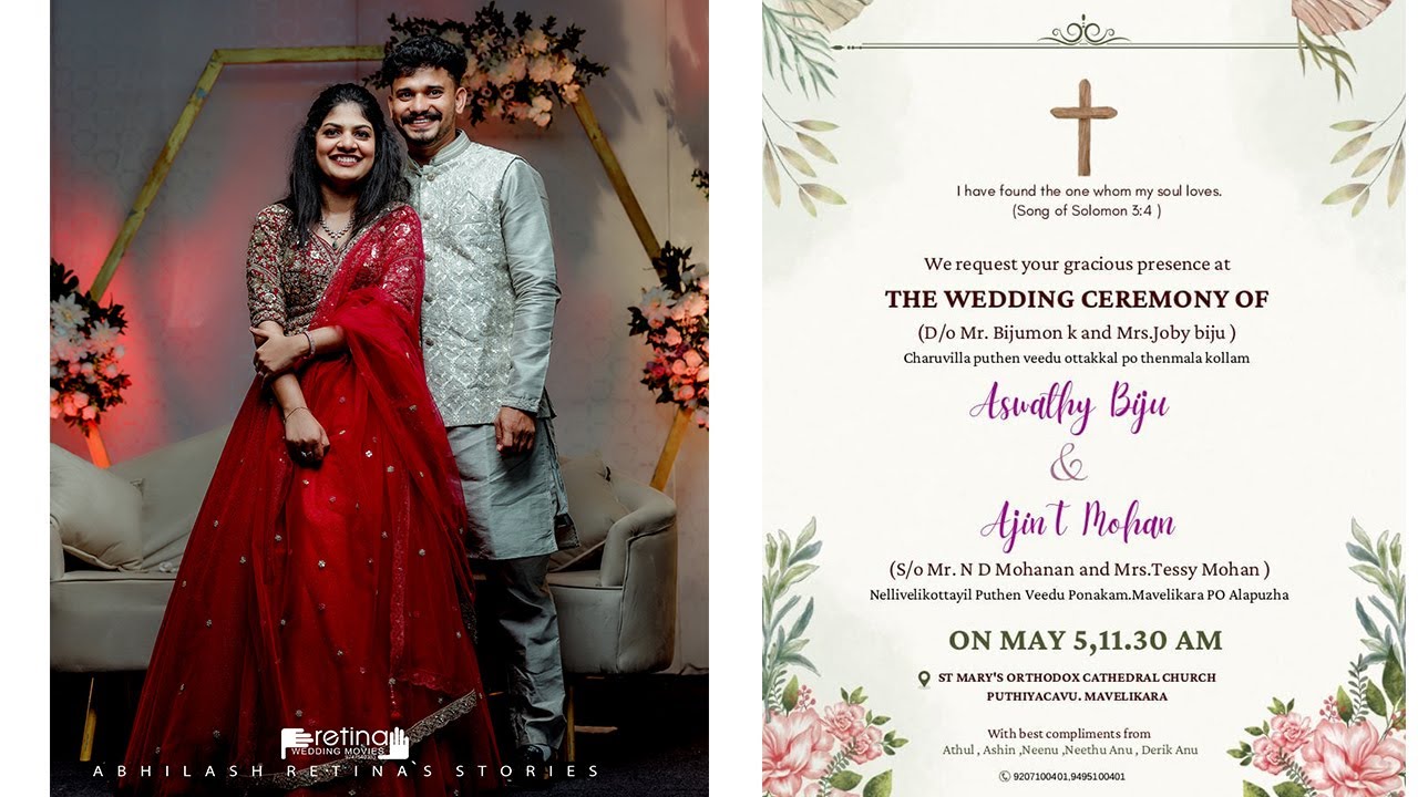 Wedding Live | Aswathy & Ajin | 05-05-2025 - YouTube