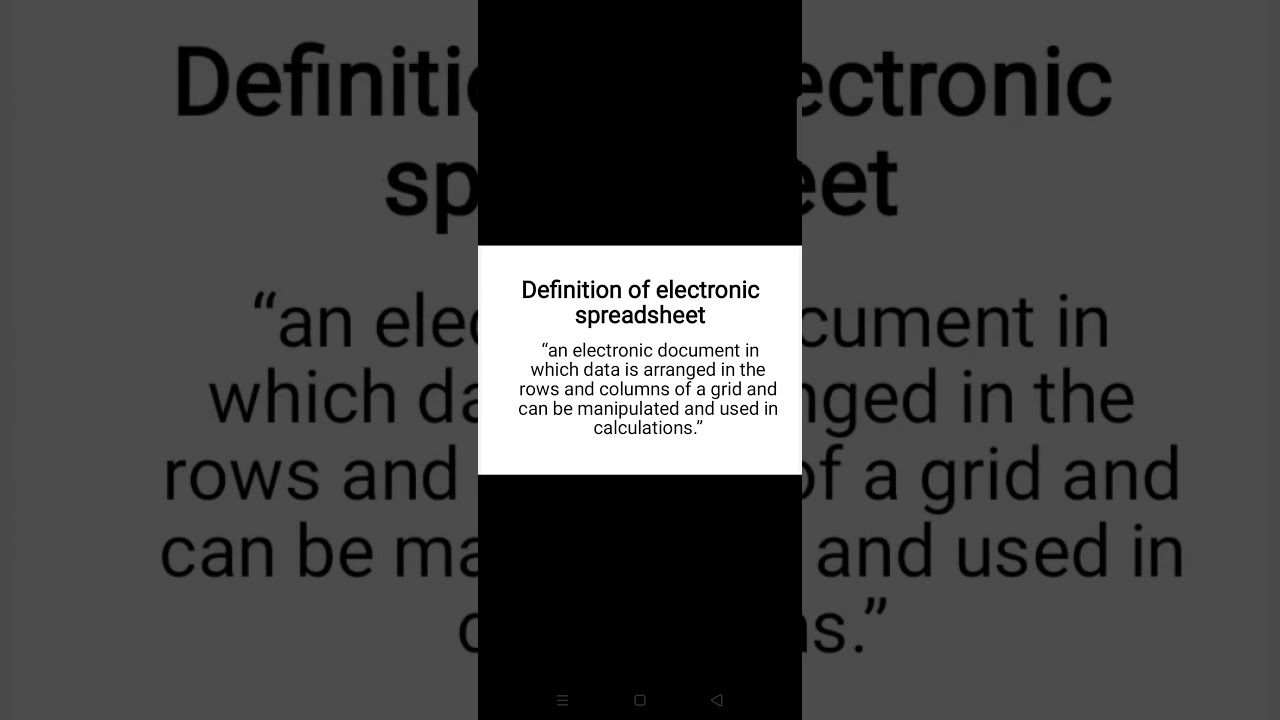 Bcom 4th Sem What Is Electronic Spreadsheet Advantages Or Features Of Bcom 4th Sem What Is Electronic Spreadsheet Advantages Or Features Of