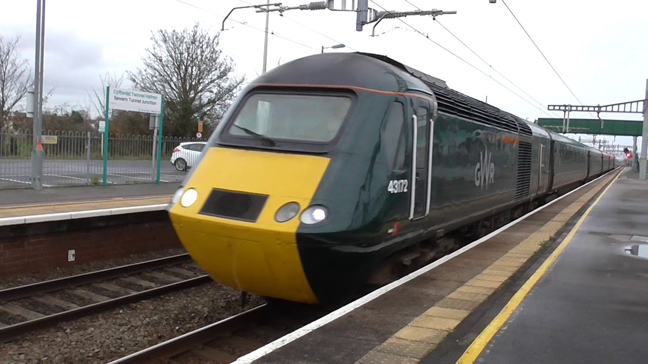 GWR Castle Class HST no's: 43172-43092 @ STJ {2U18} 14/12/2020. - YouTube