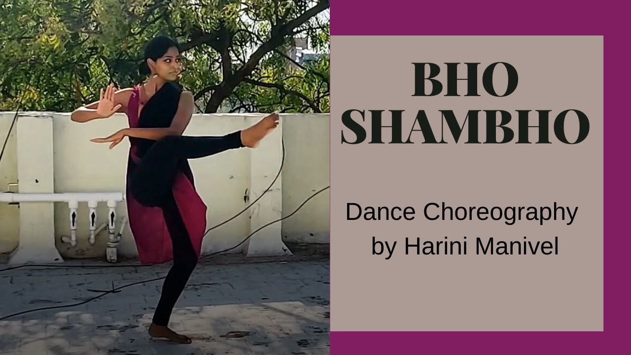 Bho Shambho | Dance Choreography by Harini Manivel - YouTube