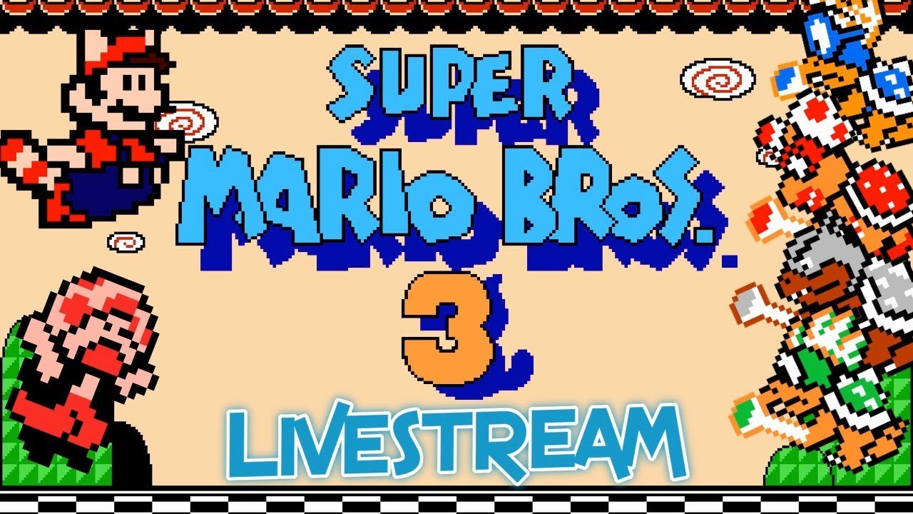 Super Mario Bros 3 Livestream! - YouTube