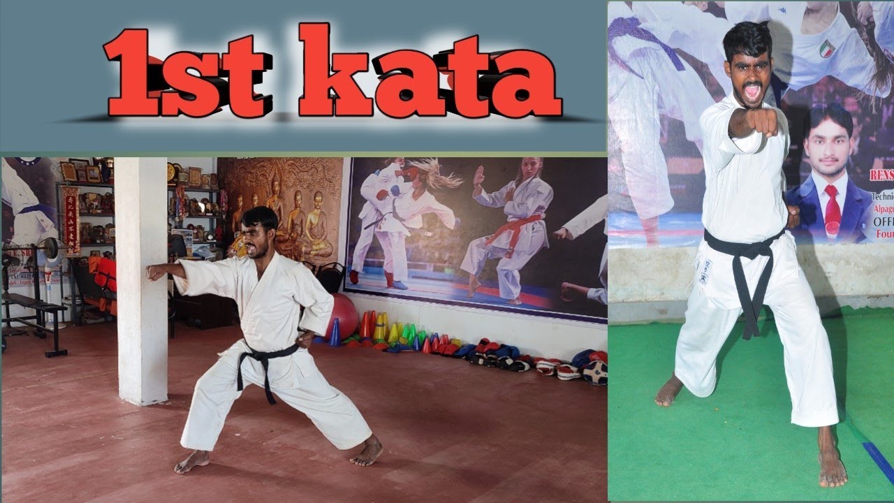 FIRE WING SHOTOKAN KARATE ACADEMY 1st kata - YouTube