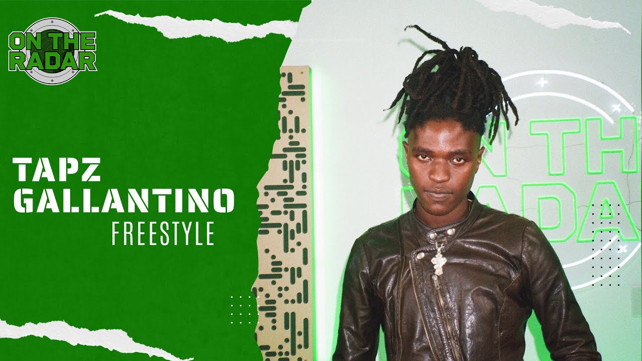 The Tapz Gallantino "On The Radar" Freestyle - YouTube
