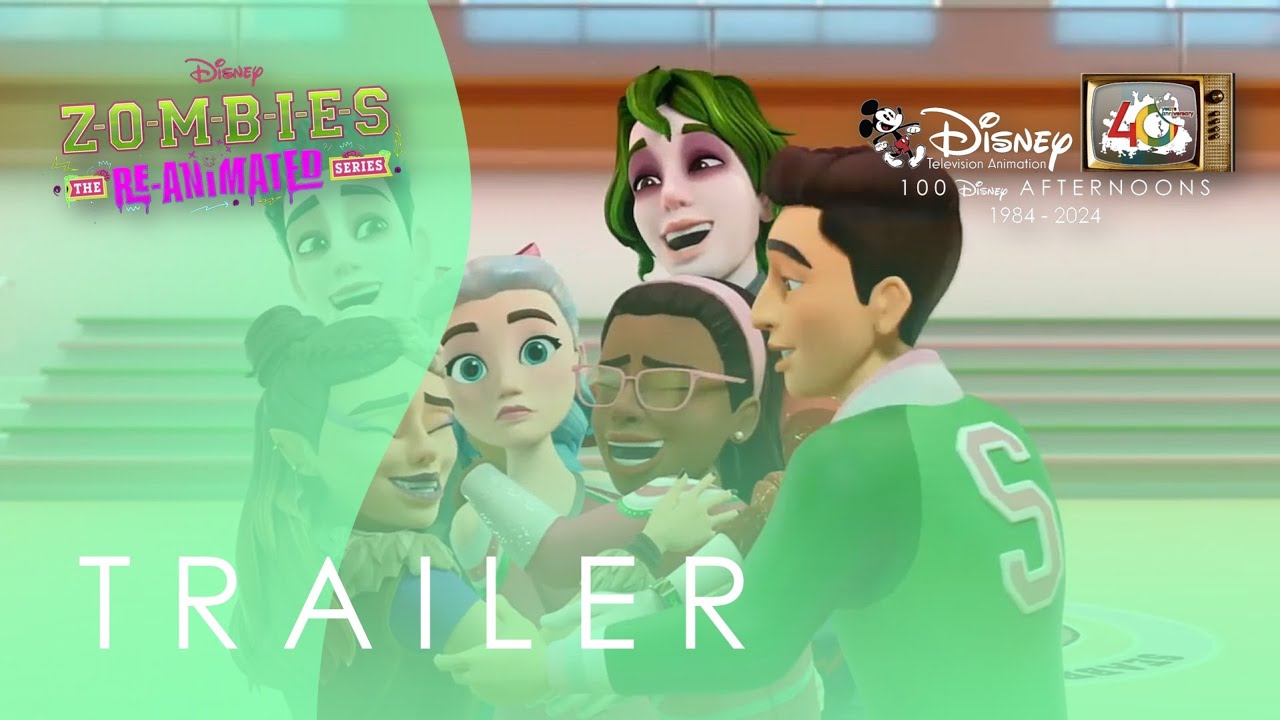 Zombies: The Re-Animated Series Trailer I Disney TVA 40th Years - YouTube