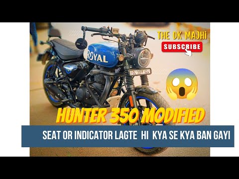 ||FINALLY HUNTER 350 MODFIY KARWA HI LI 😱|| HUNTER 350 MODIFICATION ...