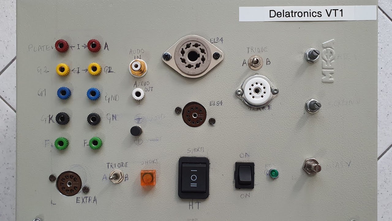 DIY Vacuum Tube Tester for Audio Tubes - YouTube