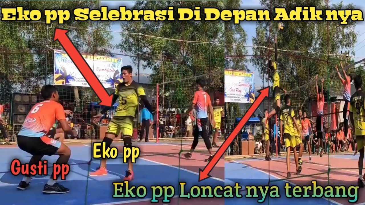 Eko Permana Putra Selebrasi Di Depan Adiknya 😅 - YouTube