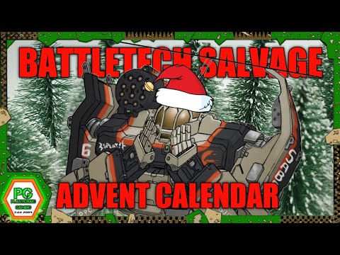 Battletech Salvage box Advent Calendar Event Christmas Day - YouTube