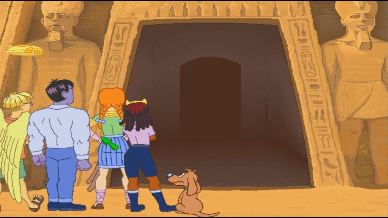 Journeying Into The Pyramid - The ClueFinders 4th Grade Adventures ...