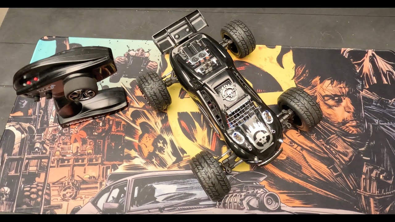 Traxxas Mini E Revo 1/16 Scale 50mph Mad Max Rc Car For Sale - YouTube