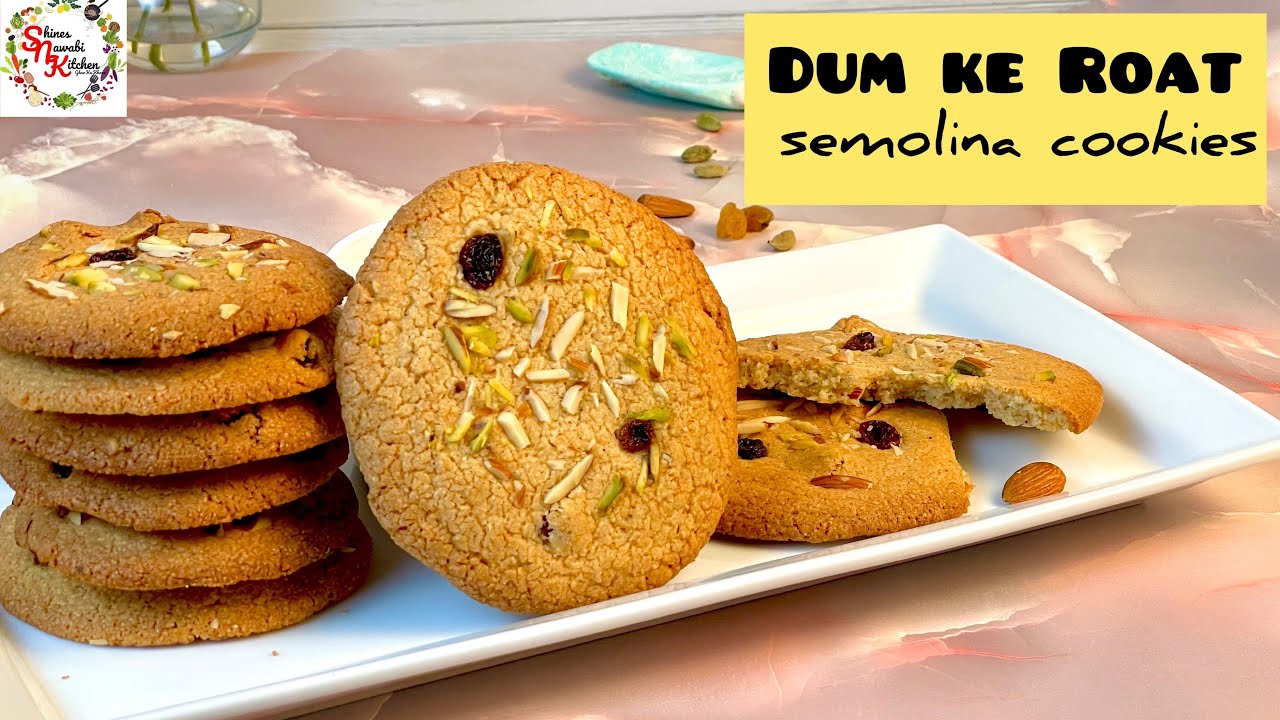 Shahi Roat recipe - with tips & Tricks - How to make Semolina cookies ...