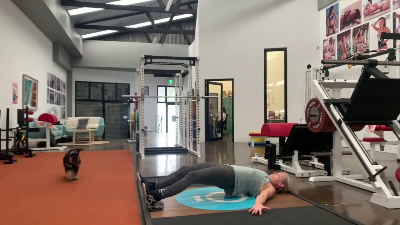 Towel Hamstring Curl - YouTube
