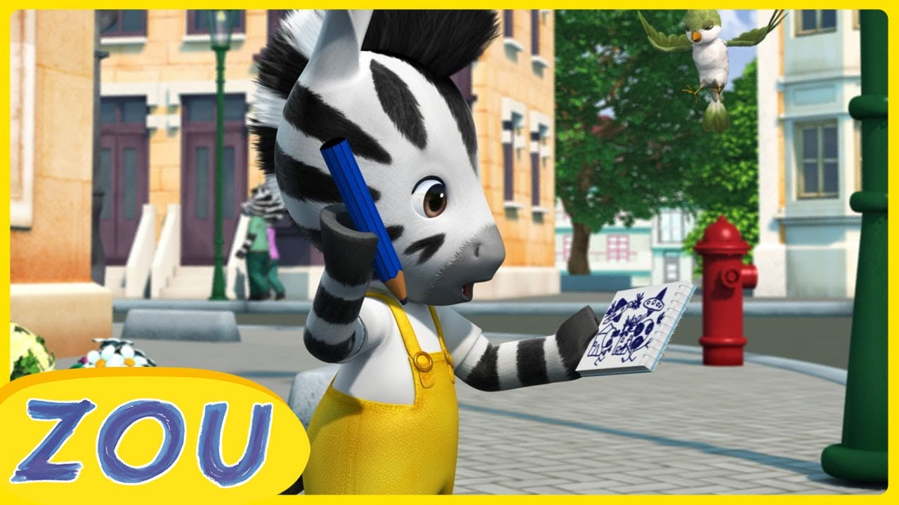ZOU becomes a reporter | FULL EPISODE | ZOU | Cartoons for Kids - YouTube