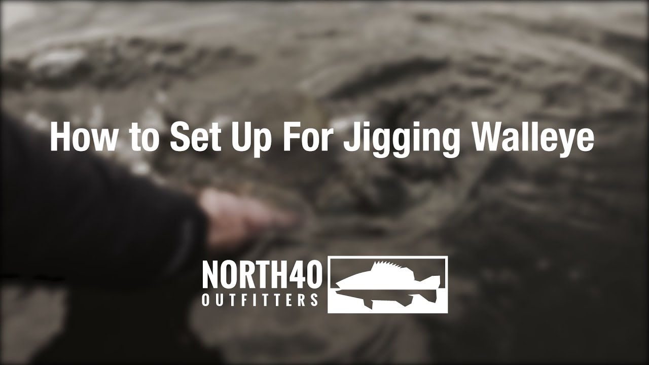 How To Set Up For Jigging Walleye - YouTube