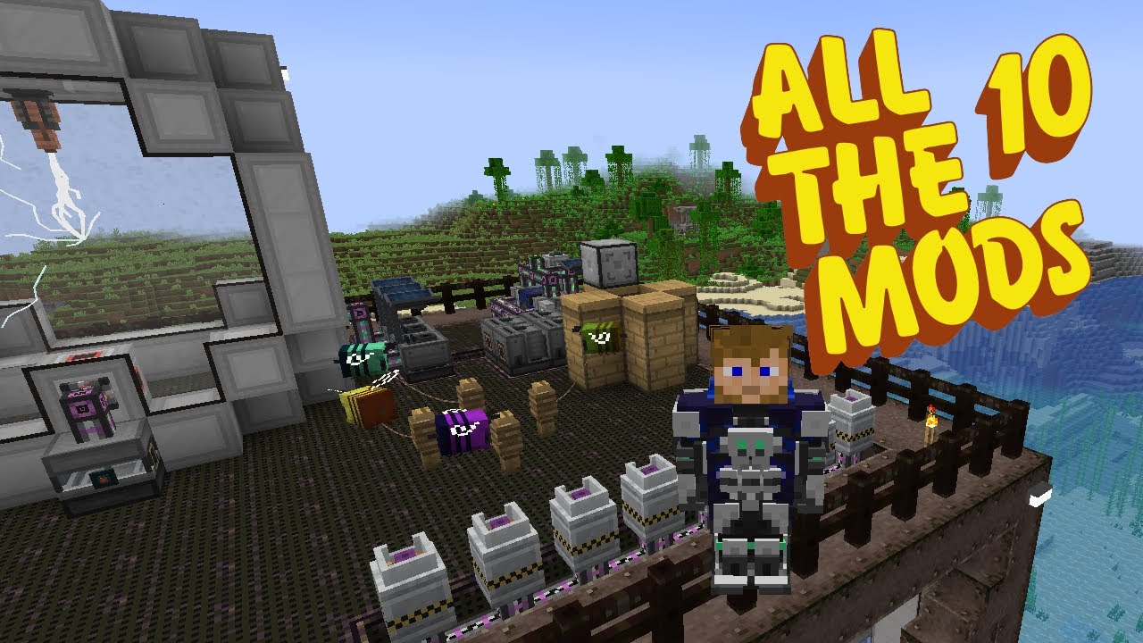 All The Mods 10 (ATM10) - Ep 41 - All The Bees! Wasted Radioactive Bees ...