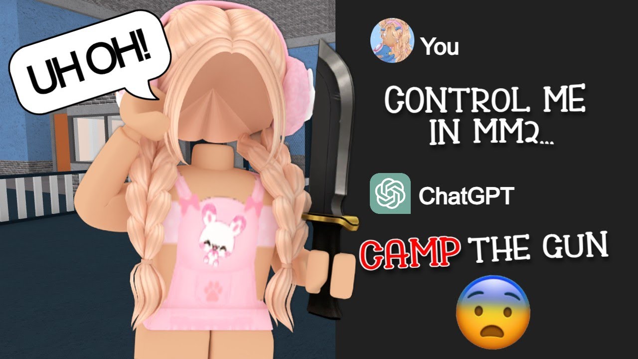 MM2, But AI CONTROLS How I Play (Murder Mystery 2) - YouTube