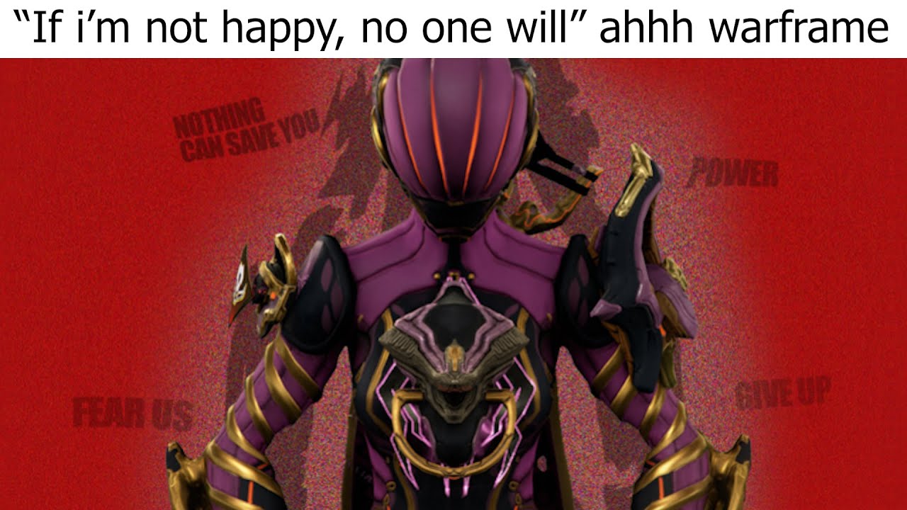 Warframe MV : "Prototype 1, the tenno's fear." | AnkeAlien - YouTube