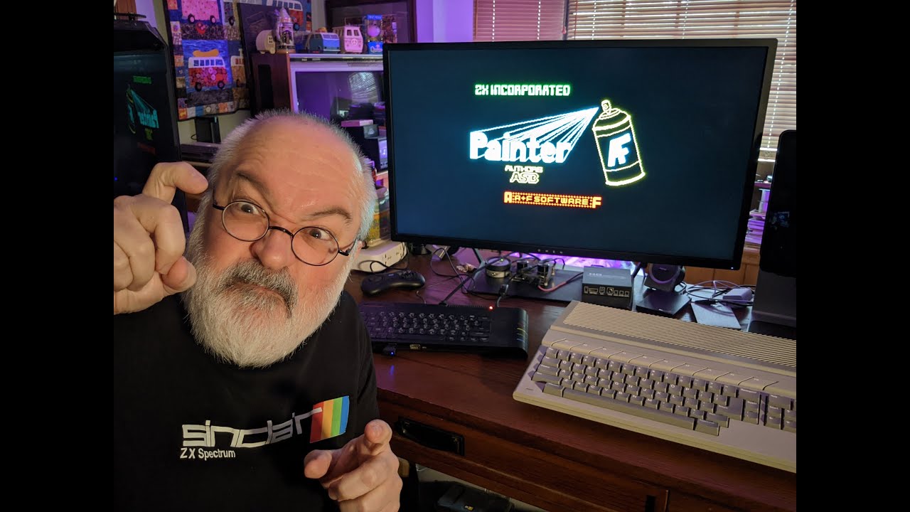 Painter - Sinclair ZX Spectrum - 8bit Retrogaming - Speccy Video Game ...