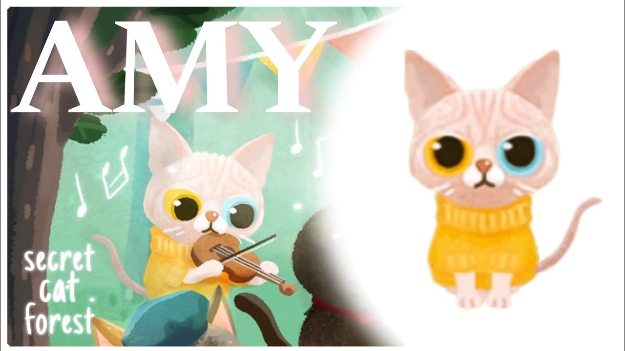 Como conseguir a Amy - Secret Cat Forest - YouTube