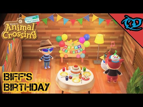 Let's Play | Biff's Birthday - ACNH - YouTube