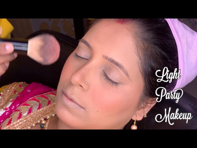 Light Party Makeup Step By Step | Saubhaya Makeup