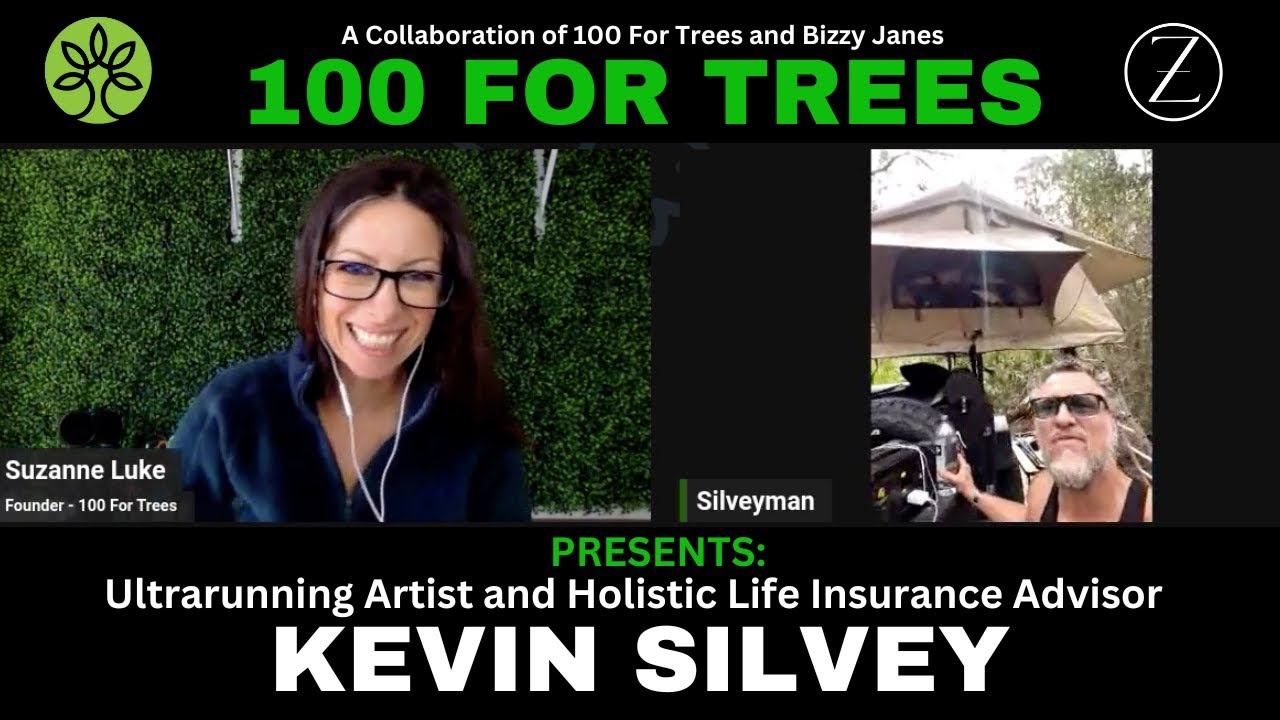 100 For Trees: Interview with Ultrarunning Artist Kevin Silvey - YouTube