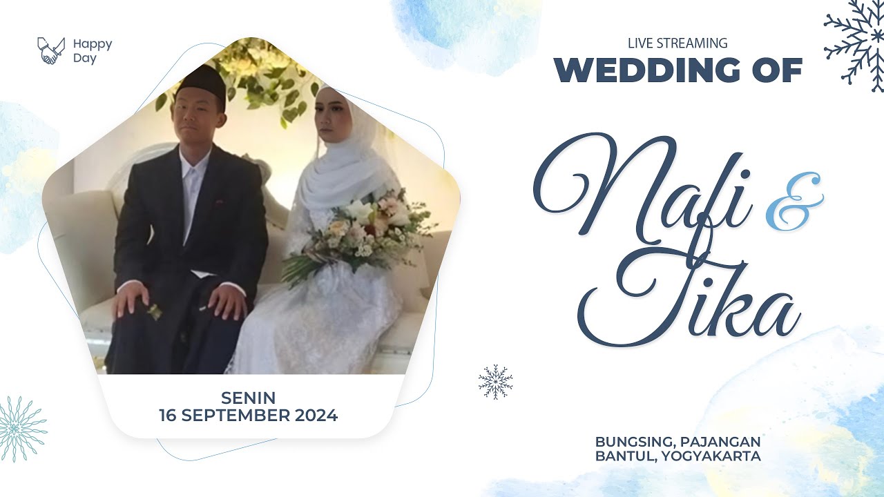 WEDDING OF NAFI & TIKA | SENIN 16 SEPTEMBER 2024 - YouTube