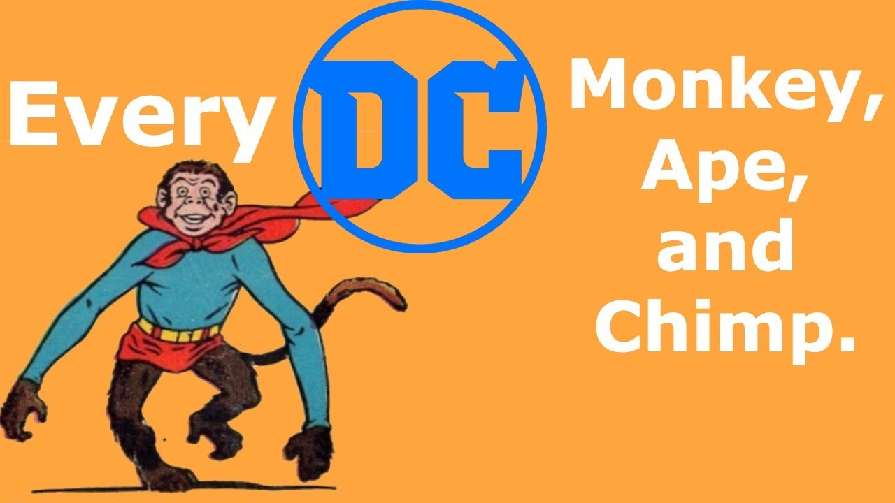 Every Monkey, Ape, and Chimp from DC Comics - YouTube