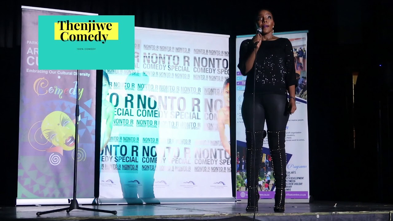 Thenjiwe Live in Durban / Thenjiwe Comedy South African funny comedian ...