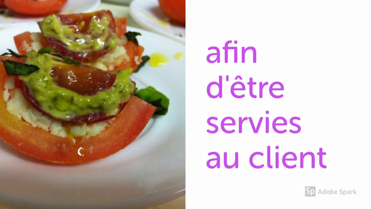 La marche en avant en cuisine professionnelle - YouTube