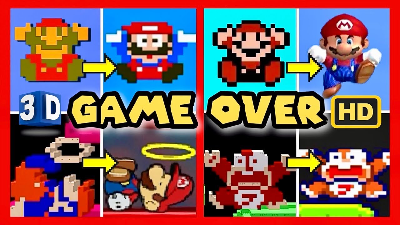 Famous NES Ports HD + 3D Game Overs & Death Animations [MEGA MASHUP] 4K ...